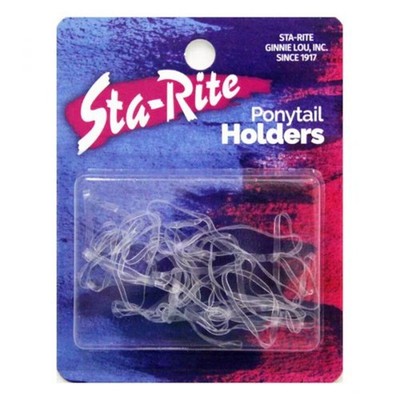 Sta-Rite 4mm Hair Elastics Clear- 25pk | eBay