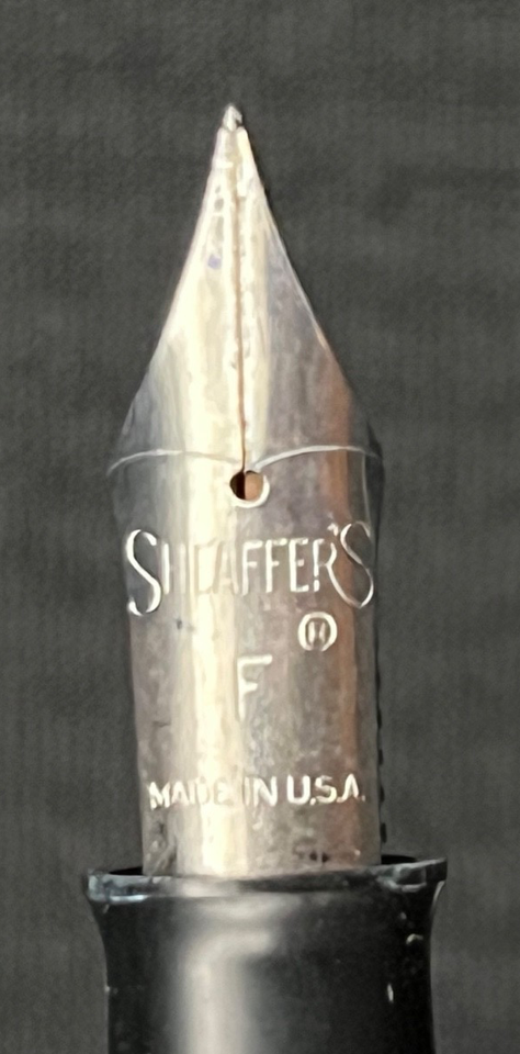 Vintage Sheaffer School Fountain Pen - Translucent Red - First ...