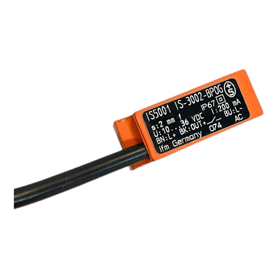 IFM IS5001 Inductive Sensor For Industrial Use IS-3002-BP0G IFM IS5001 I | eBay