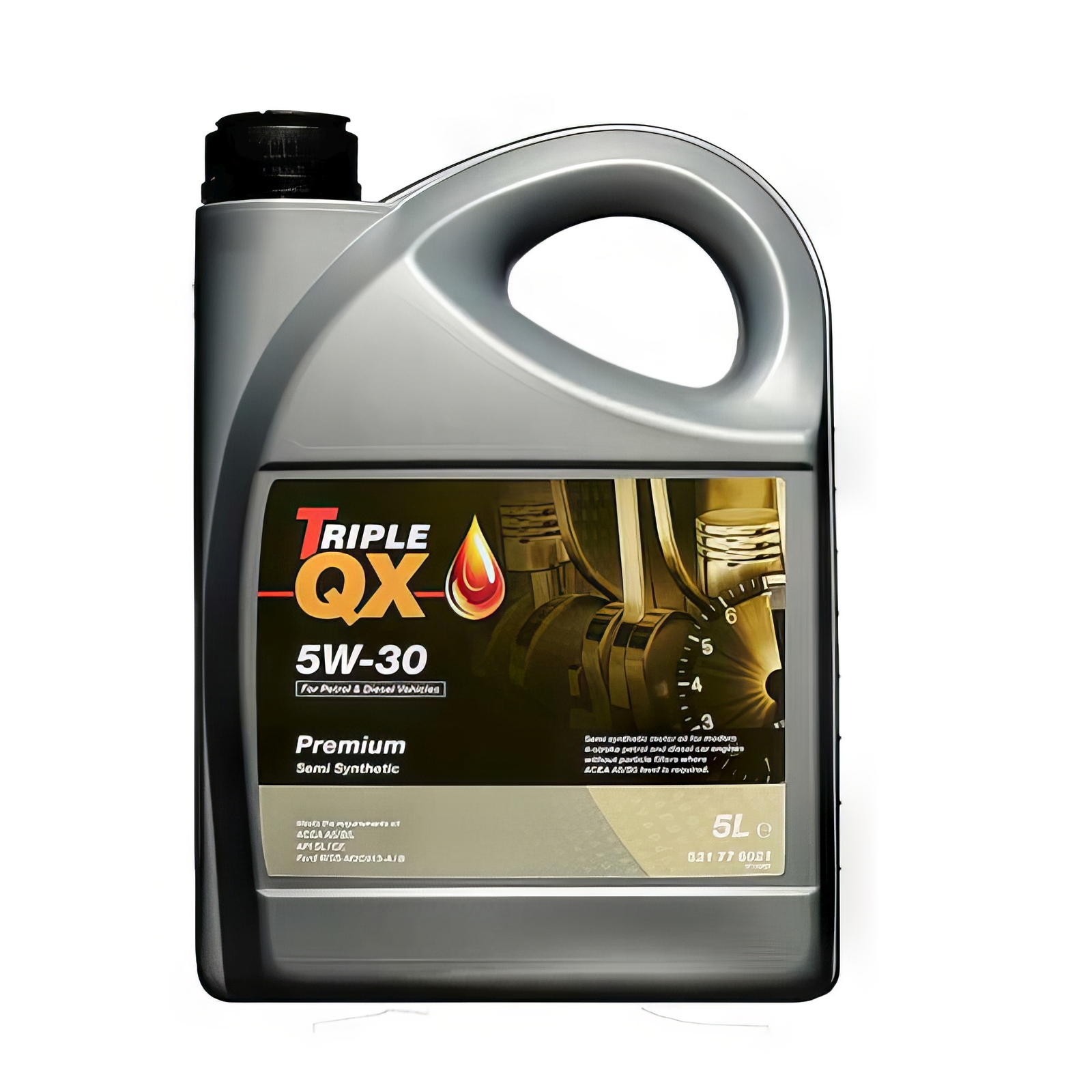 Car Engine Oil Triple QX 5W30 Premium 5L 5 Litre Part Semi Synthetic ...