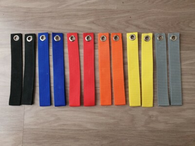 NYLON * WEBBING * DOOR PULL STRAPS * 1 x PAIR * MULTIPLE COLOURS & USES ...