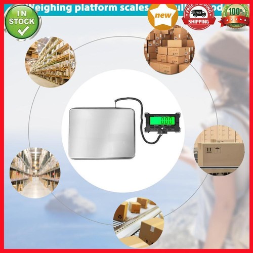200kg Electronic Balance Platform Parcel Weighing Scale LCD Digital ...