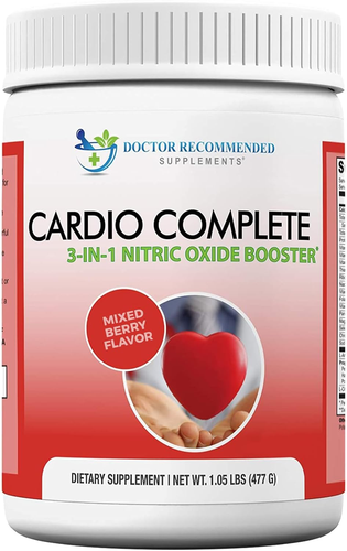 Cardio Complete - Heart Health Support Powder Supplement - 3-In-1 ...