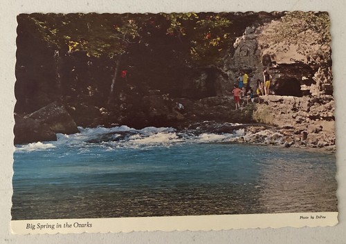 Big Springs In The Ozarks - Missouri Postcard (B1) | eBay