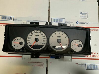 03-05 DODGE NEON INSTRUMENT CLUSTER SPEEDOMETER TACH ODOMETER ...