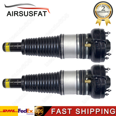 2pcs Front Air Suspension Shock Strut For Audi A6 C7 A7 A8 D4 2011-18 ...
