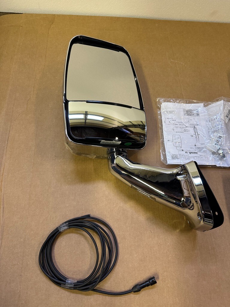 Velvac Convex POWER Heat Side Mirrors Chrome Camera side mirror RV ...