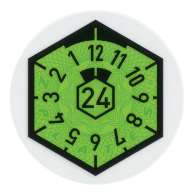 German License Plate Emission Test Sticker | eBay