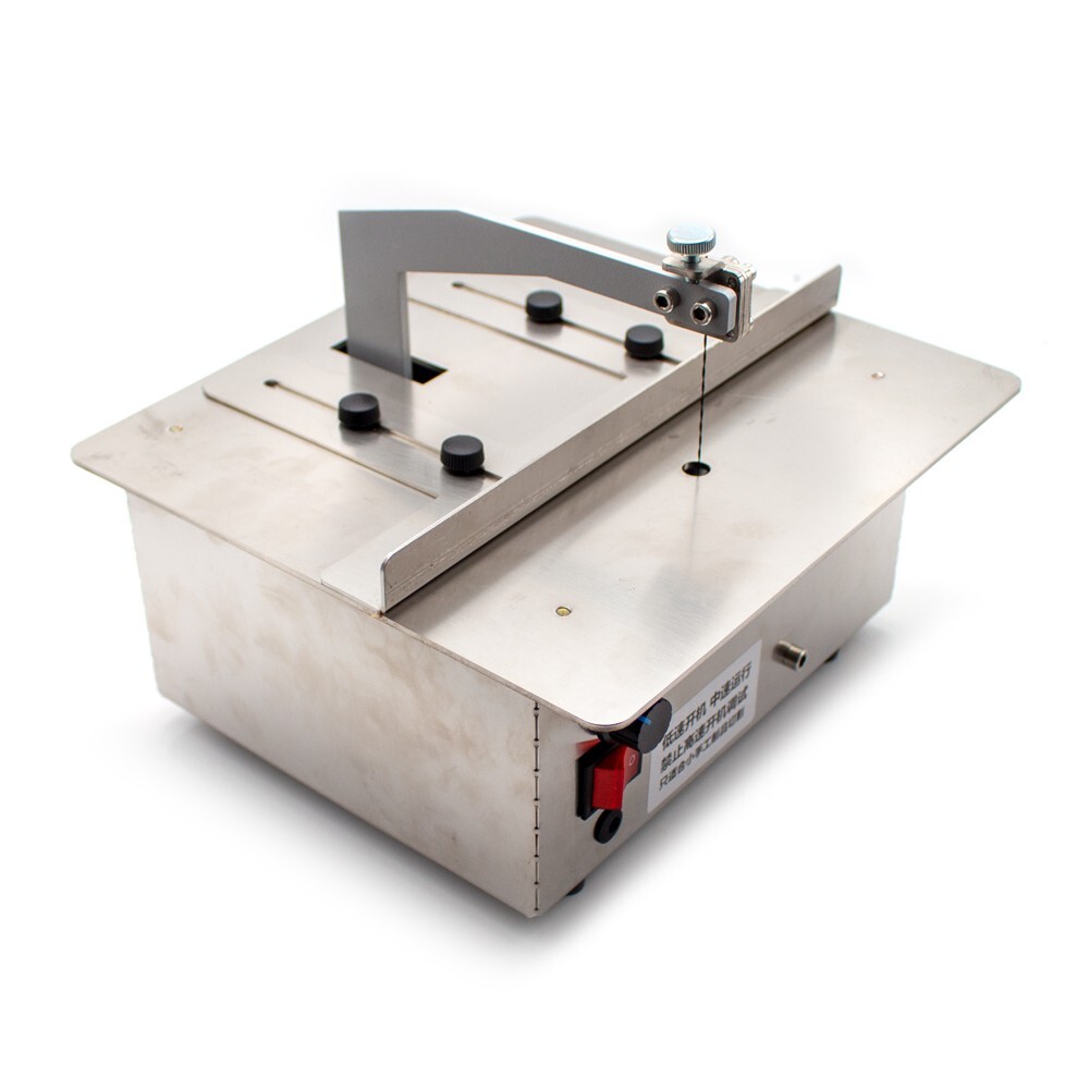 Electric Fretsaw Mini Bench Jig Saw Emery Cutting Saw Aluminum Hardwood ...