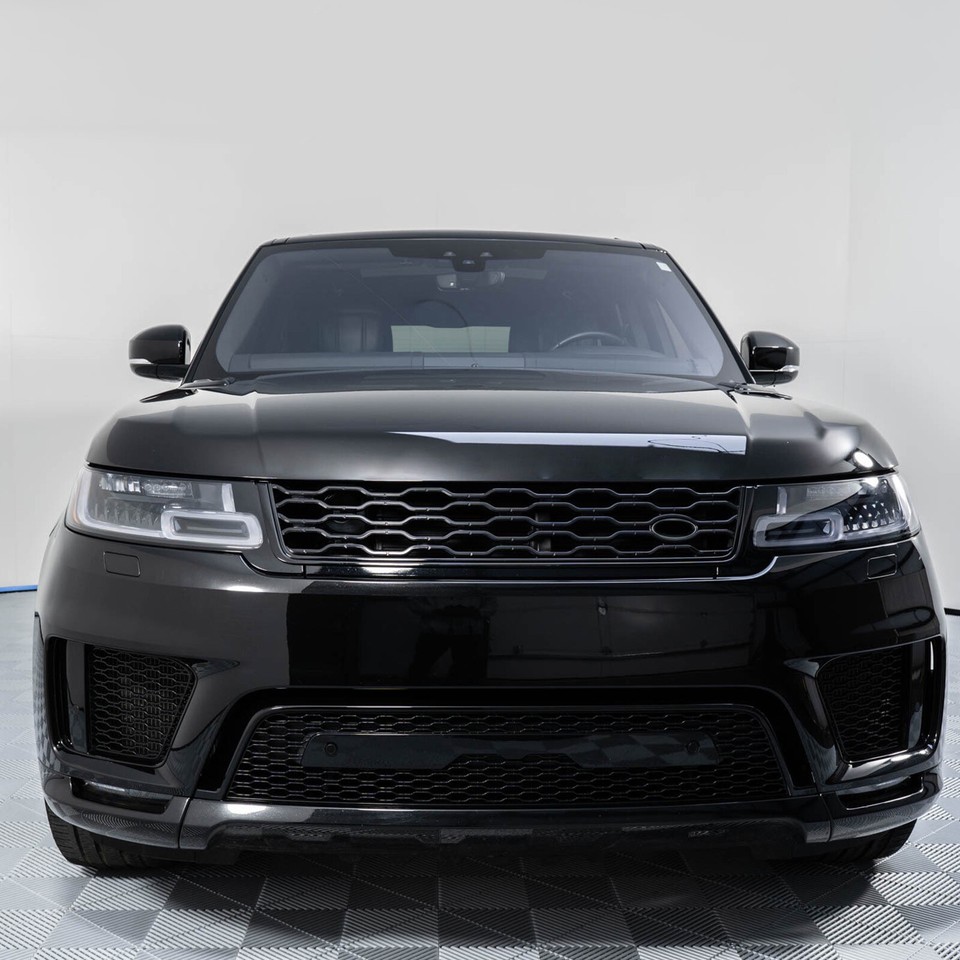 Fit For Range Rover Sport 2018-2021 Black Front Bumper Lower Guard ...