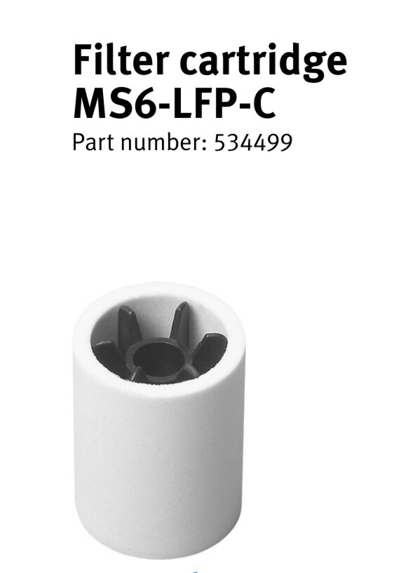 Festo MS6-LFP-C 534499 Filter Cartridge - Series K443 | eBay