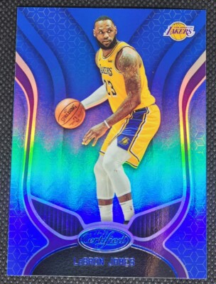 2019-20 Panini Certified LeBron James Mirror Blue #70 LAKERS NM-M | eBay