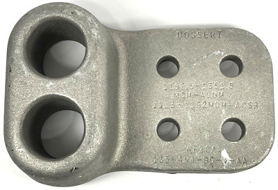 Dossert - 230 kV Welded Terminal to 2-Cables Connector Pad - WP2CA-135 ...