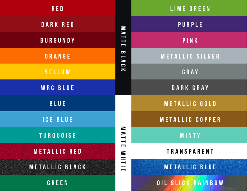 AVID.1 Rim Decals for 14 15 16" AVID 1 AV06 Wheel Spoke Stickers - SET ...