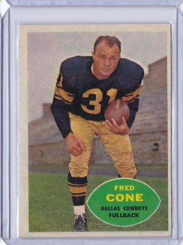 1960 Topps #34 Fred Cone PACKERS COWBOYS IDBB | eBay