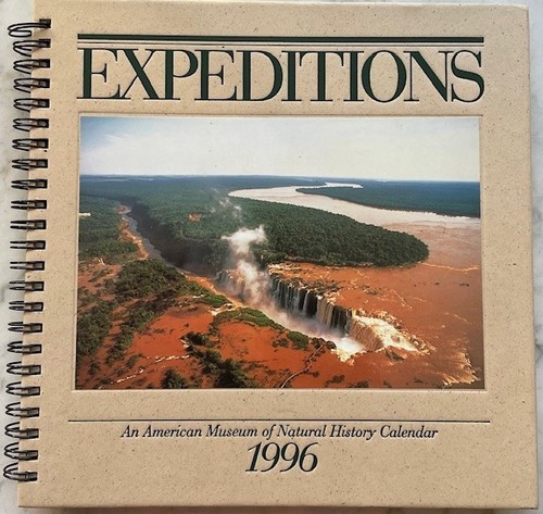 Expeditions 1996 American Museum of Natural History Calendar 120pg | eBay