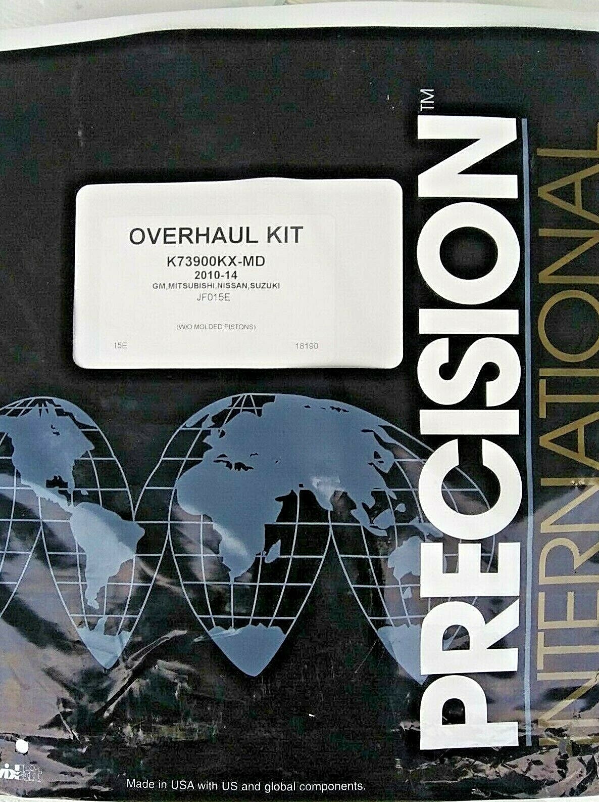 . cvt jf015 OVERHAUL KIT gaskets rings seals K73900KX-MD by Precision ...