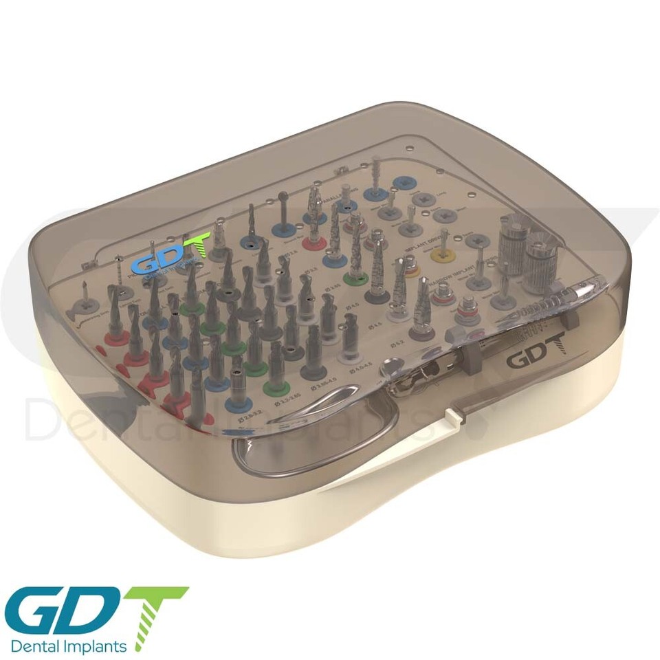 GDT Full Fixture Placing Kit Box Dental Int Hex System 2.42mm ...