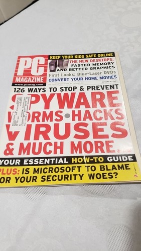 PC Magazine August The 3rd 2004 Volume 23 Number 13 | eBay