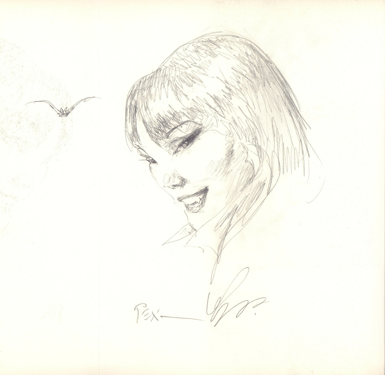 Artist's Great Escape with Vampirella Drawing - 2018 Signed art by Mark ...