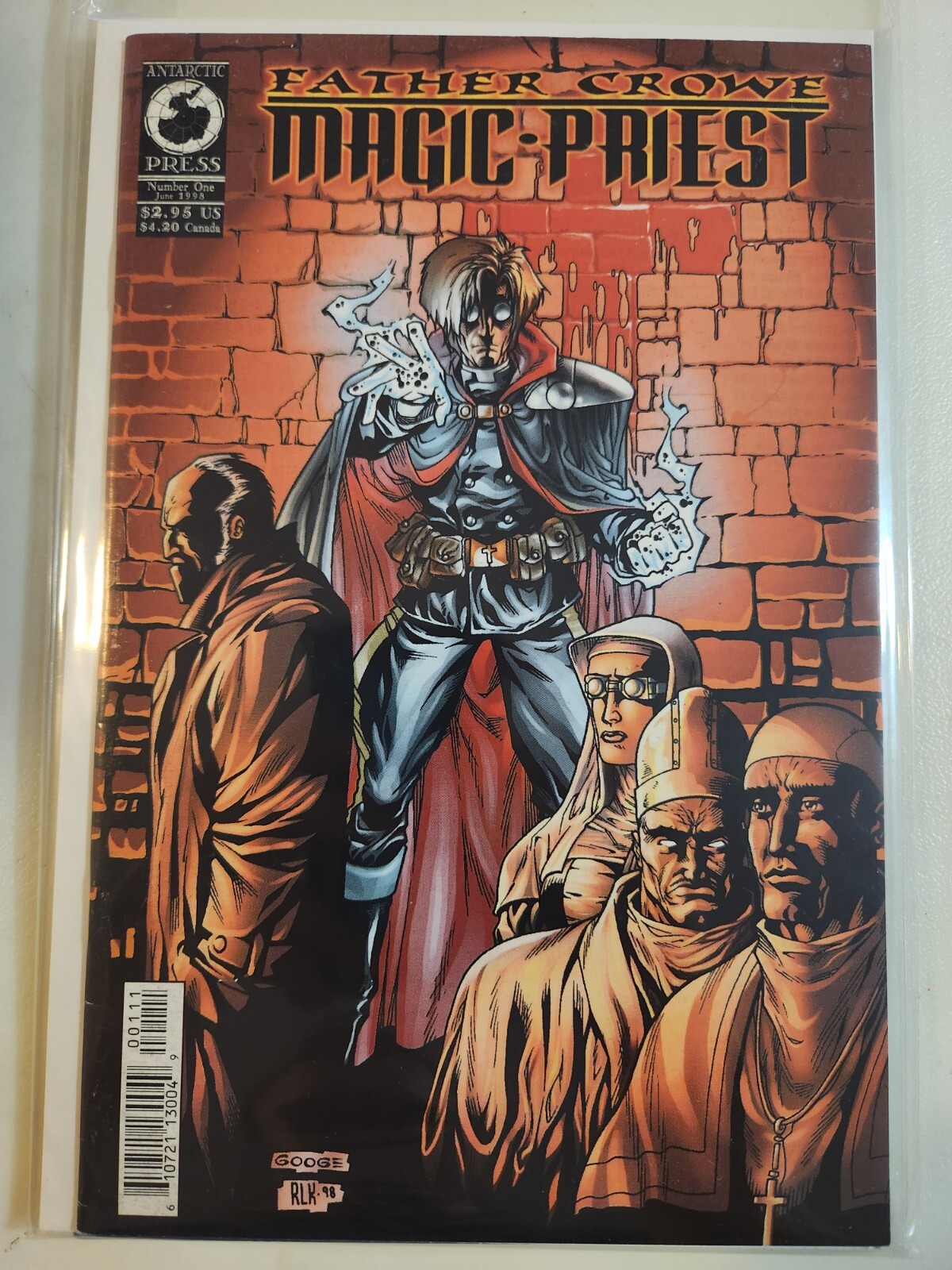 Father Crowe: Magic Priest #1 1998 ANTARCTIC PRESS COMIC BOOK 6.5 V28 ...