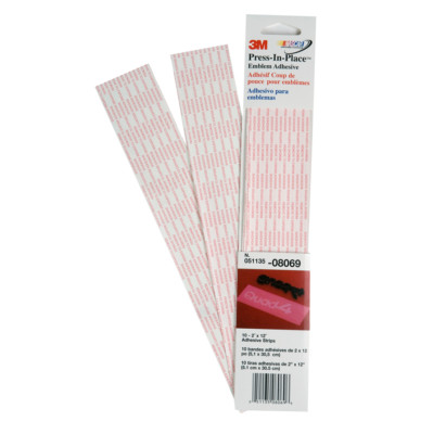 3M 08069 Adhesive for Emblems 3M™ Press-in-Place, 50 MM X 300 MM (Lot ...