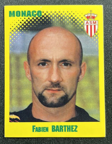 N°213 FABIEN BARTHEZ AS MONACO ASM LOUIS II PANINI FOOT 98 FOOTBALL ...