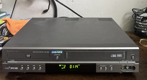 Samsung DVD/VHS DVD-V2000 Dual Deck VCR Combo 4 Head Hi-Fi Stereo No ...