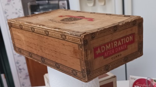 Vintage Cigar Box. ERS. E. Regensburg&Sons. Admiration After Dinner. | eBay