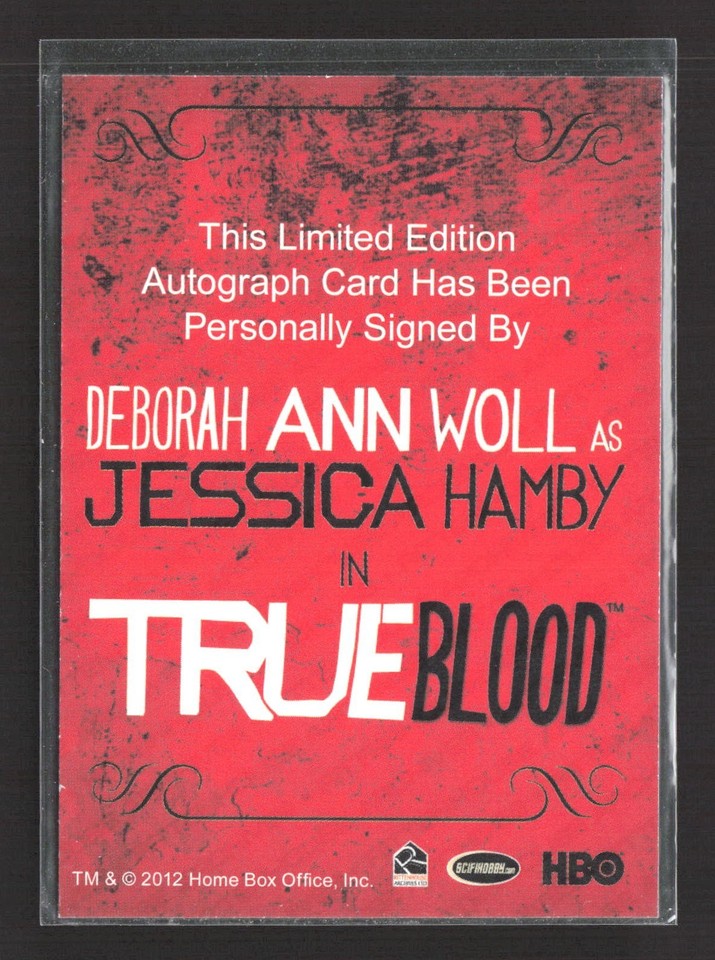 Rittenhouse True Blood Deborah Ann Woll as Jessica Hamby Auto | eBay