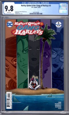 Harley Quinn & Her Gang of Harleys #5 Amanda Conner 1st Print CGC 9.8 ...
