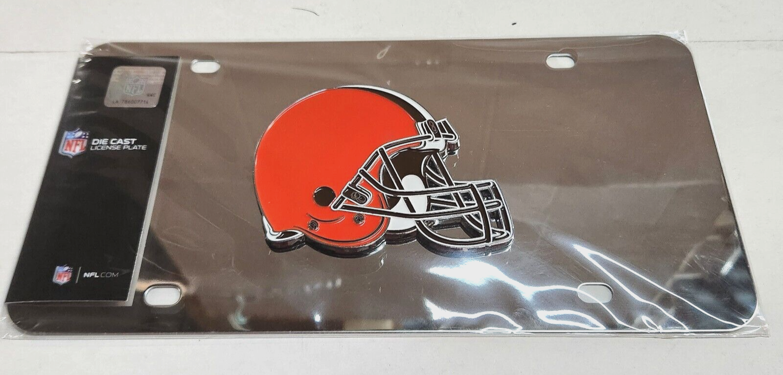 Cleveland Browns Chrome Die Cast License Plate | eBay