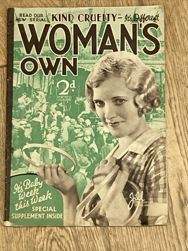 Vintage Woman's Own Magazine Vol 2 July 1933 - Good Condition | eBay