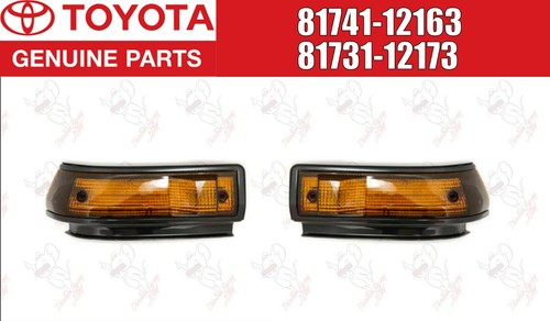 Toyota Genuine Trueno AE86 Sprinter Turn Signal Lamp Lens LH & RH Pair ...