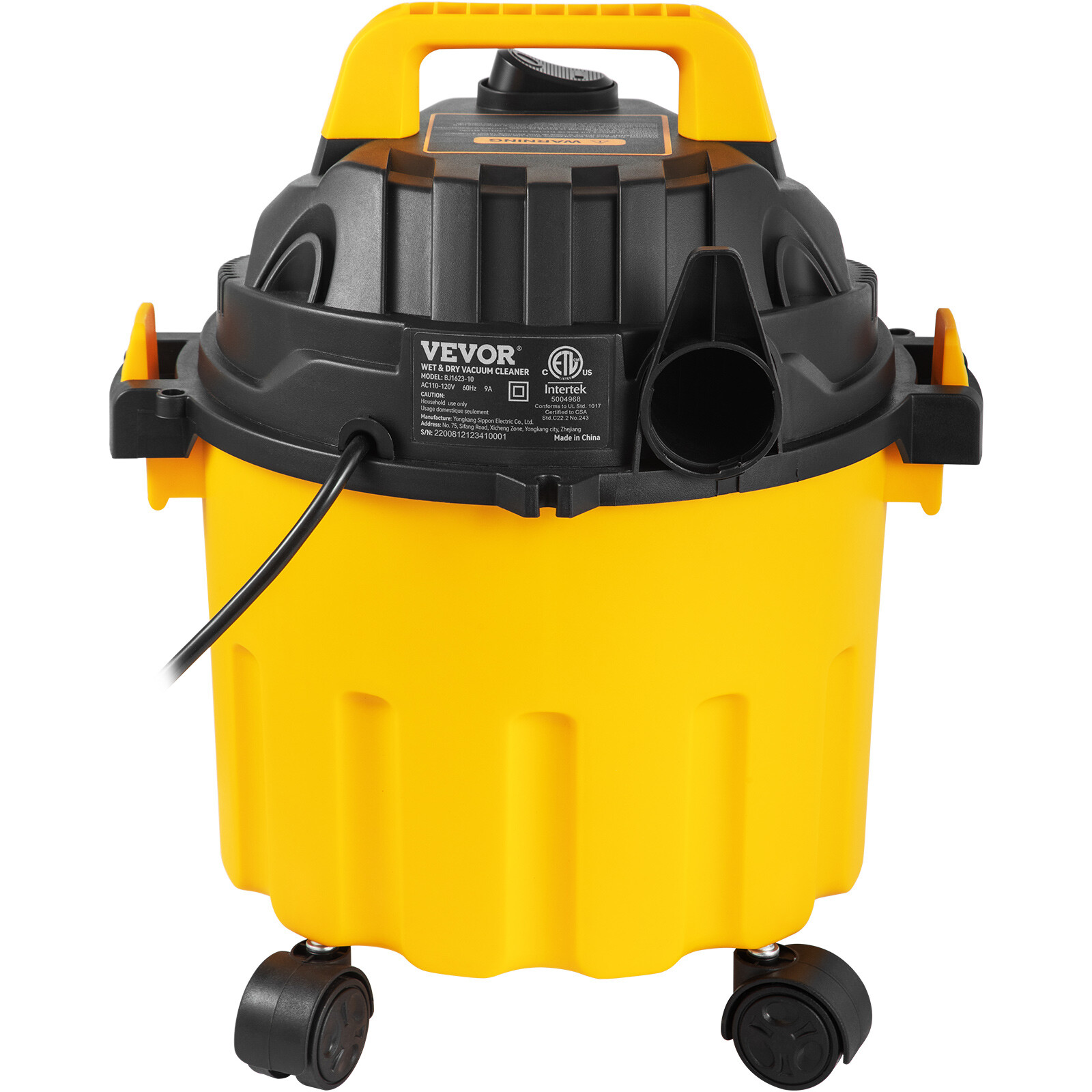 Wet Dry Vac Vacuum Cleaner 2.6 Gallon 2.5 Peak HP 3in1 Shop Vac Blower ...