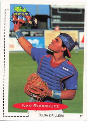 1991 Classic Best Ivan Rodriguez Rookie Tulsa Drillers #136 | eBay