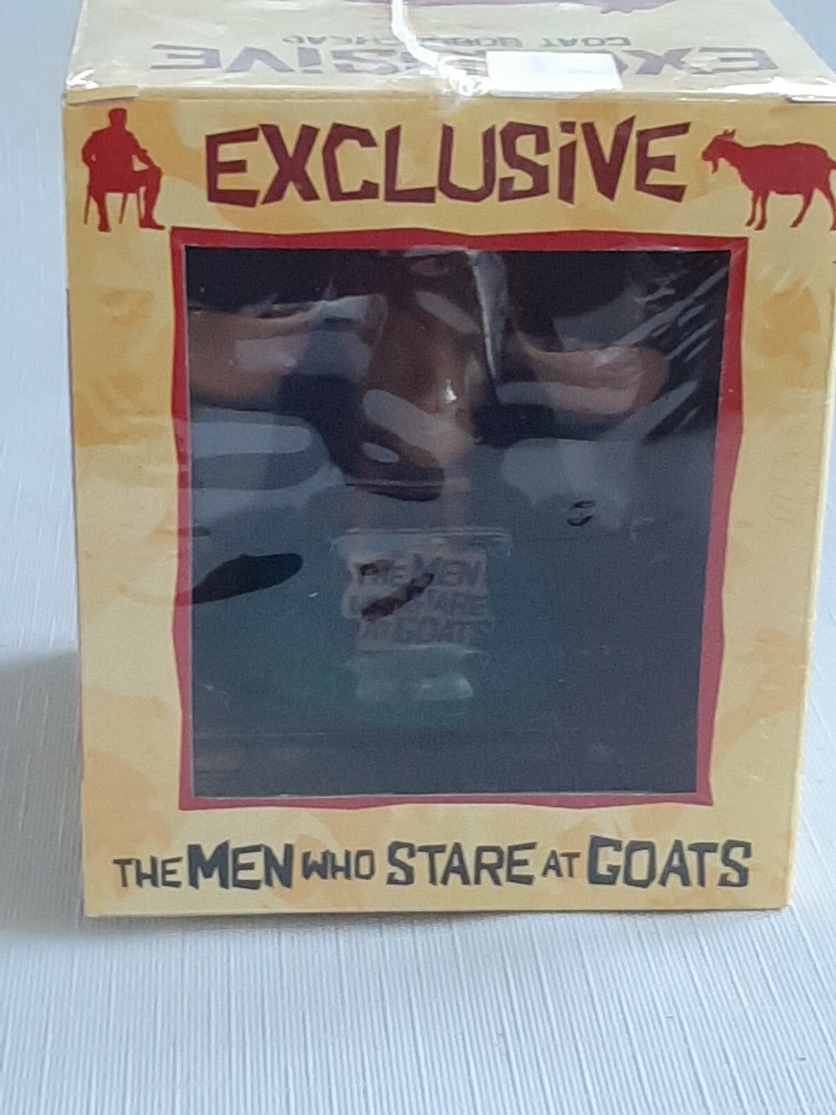 NEW, “THE MEN WHO STARE AT GOATS” EXCLUSIVE GOAT BOBBLEHEAD bobble ...