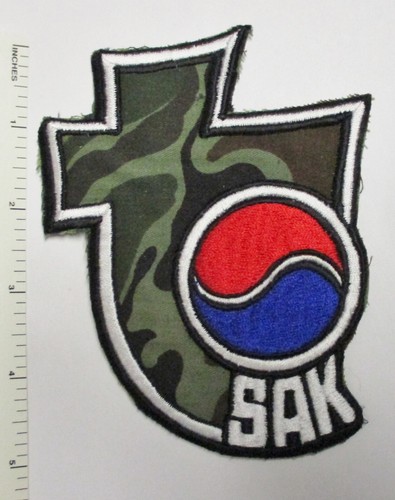 ROK KOREAN MILITARY TSAK PATCH Original Vintage Korea Made | eBay