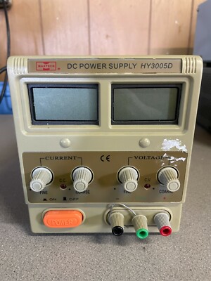 Mastech HY3005D DC Power Supply Linear Variable Adjustable | eBay