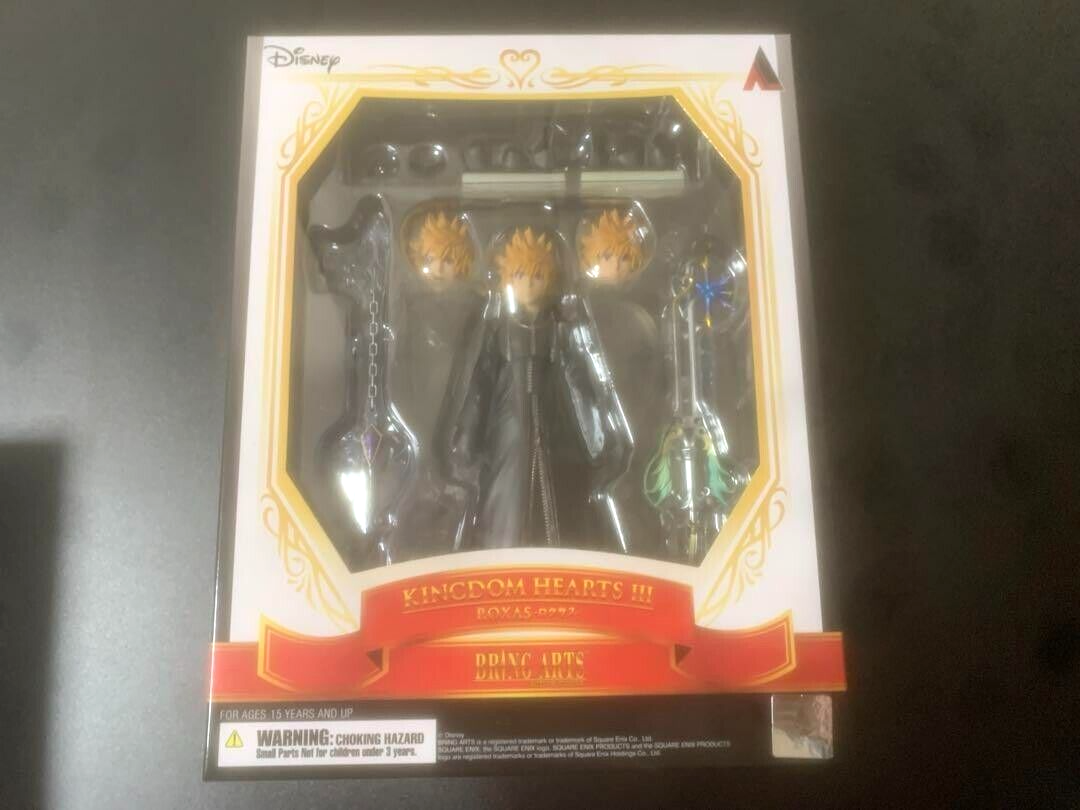 SQUARE ENIX BRING ARTS ROXAS Action Figure KINGDOM HEARTS III 3 | eBay
