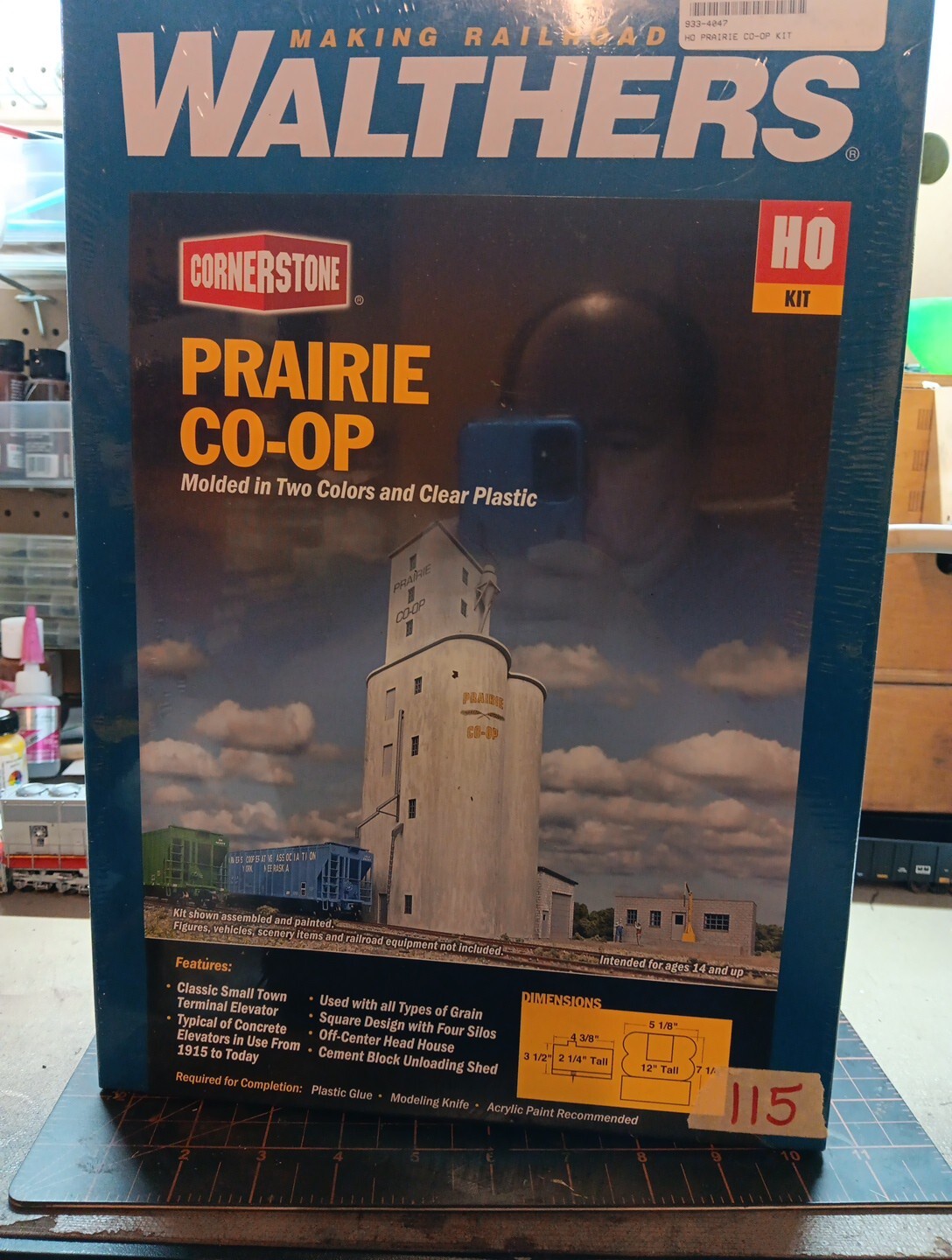 Walthers Cornerstone 933-4047, Prairie CO-OP HO Kit Factory Sealed | eBay