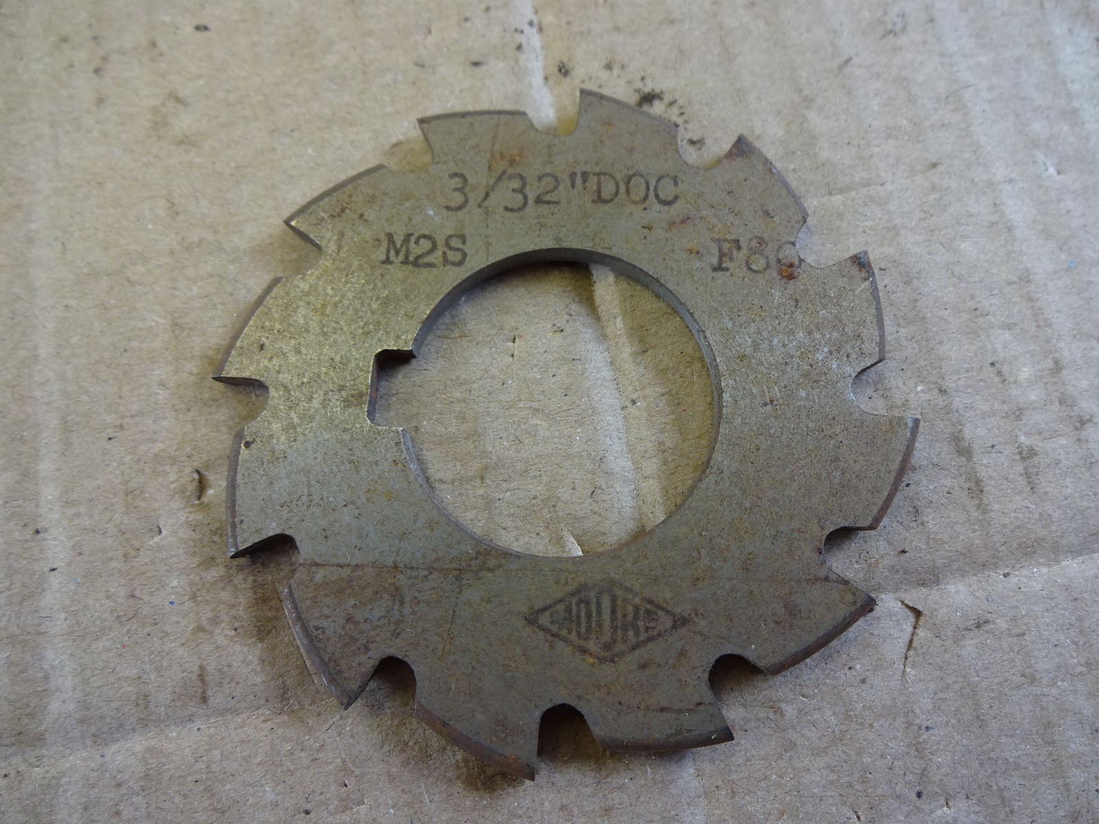 DOC convex horizontal milling cutter 3/32" x 1"bore | eBay