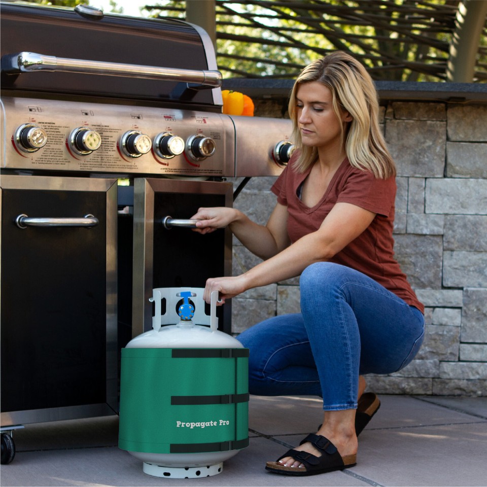 20 Pound Propane Gas LP Cylinder Tank Wrap Winter Heater Insulated ...