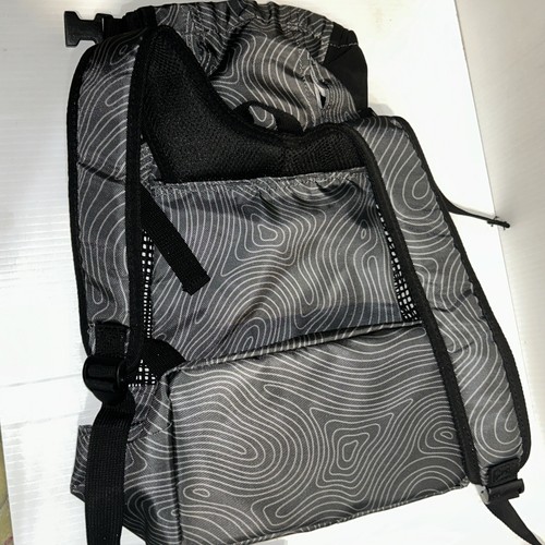 Arcadia Trail Backpack Dog Carrier Black White Large Padded Wide Base ...