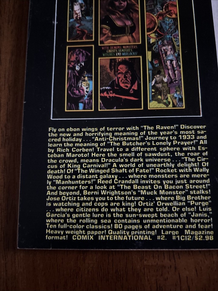 VAMPIRELLA MAGAZINE #50 Warren Comics 1976 Anniversary Issue | eBay