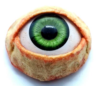 Halloween Prop Realistic Life Size Eye DOT third eye, masks, JEWELRY ...