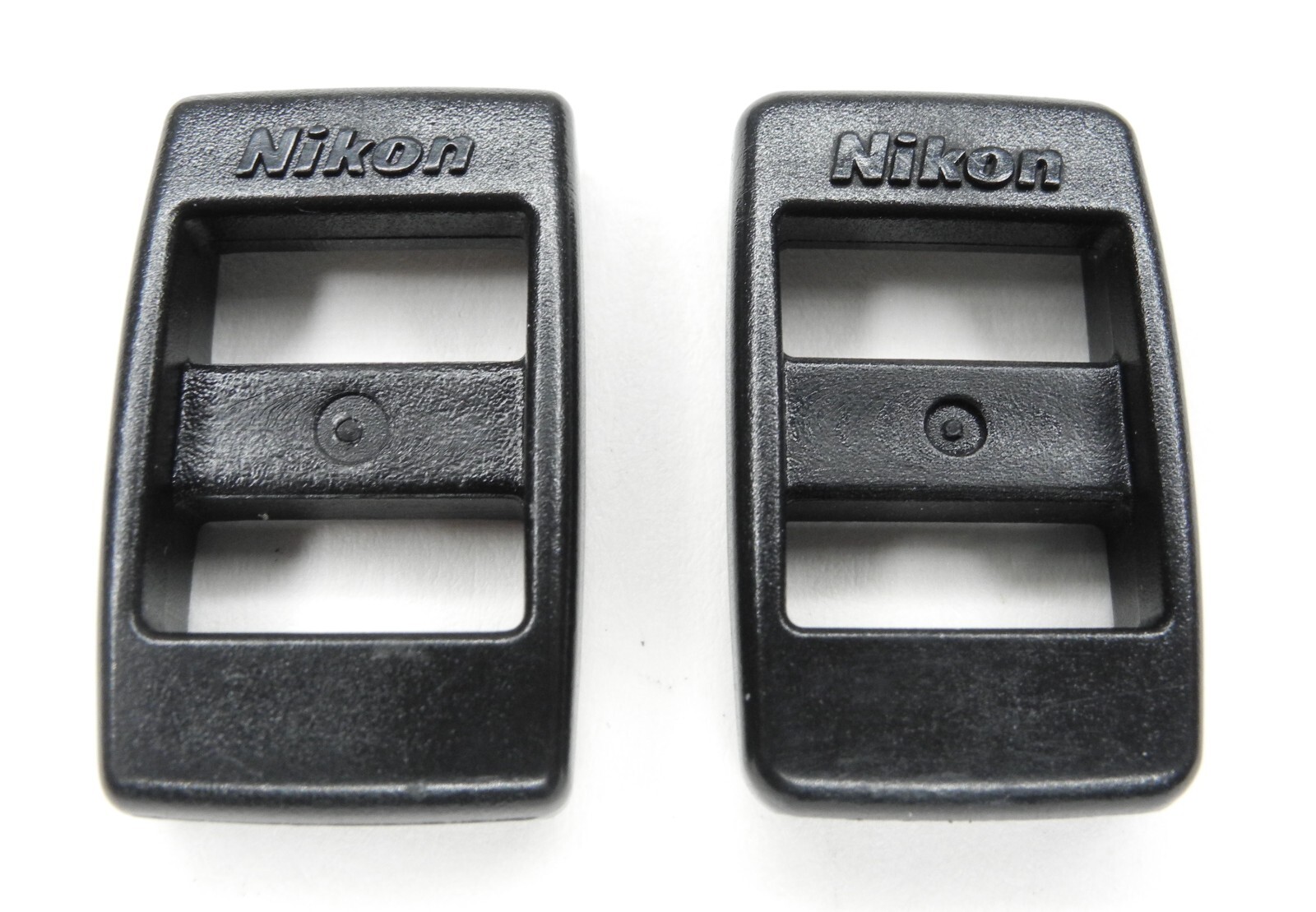 Nikon 2x Plastic Camera Neck Strap Buckles For SLR / DSLR Strap w/ 7/16 ...