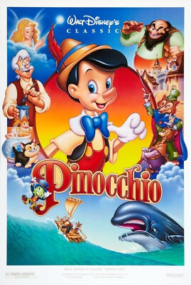 Walt Disney's Pinocchio movie poster (a) - 11 x 17 inches | eBay