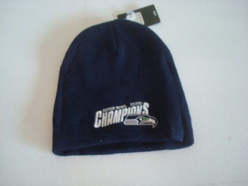 SEATTLE SEAHAWKS toque TOBOGGAN KNIT VINTAGE BEANIE SKULL HAT CAP OO | eBay