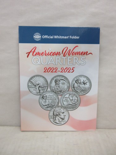 Whitman Tri-Fold Coin Folder #4988 American Women Quarters Type Set ...
